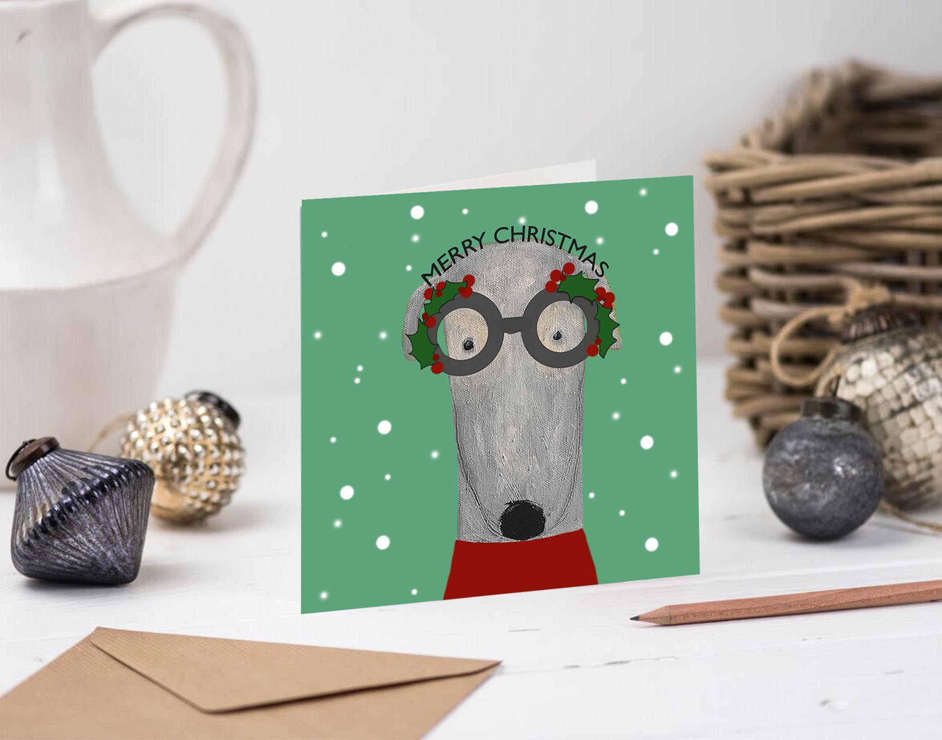 Christmas Trumpet Card – Print Circus