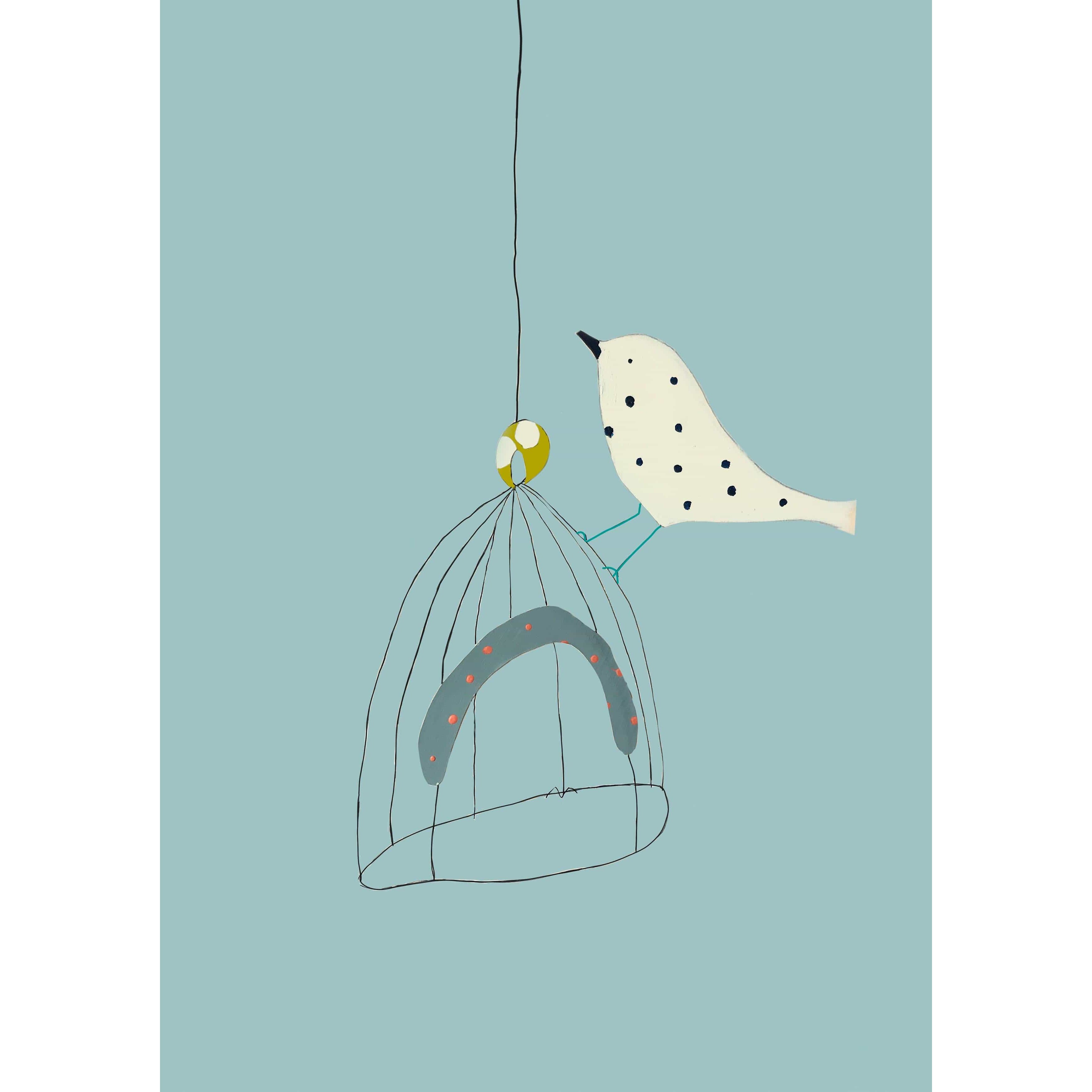 Dotty Bird print – Print Circus